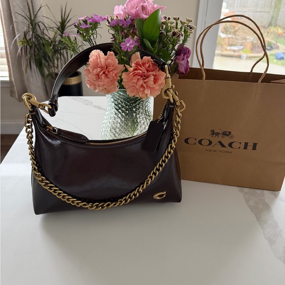 Coach | Bags | Coach Juliet Shoulder Bag 25 In Glazed Leather | Poshmark